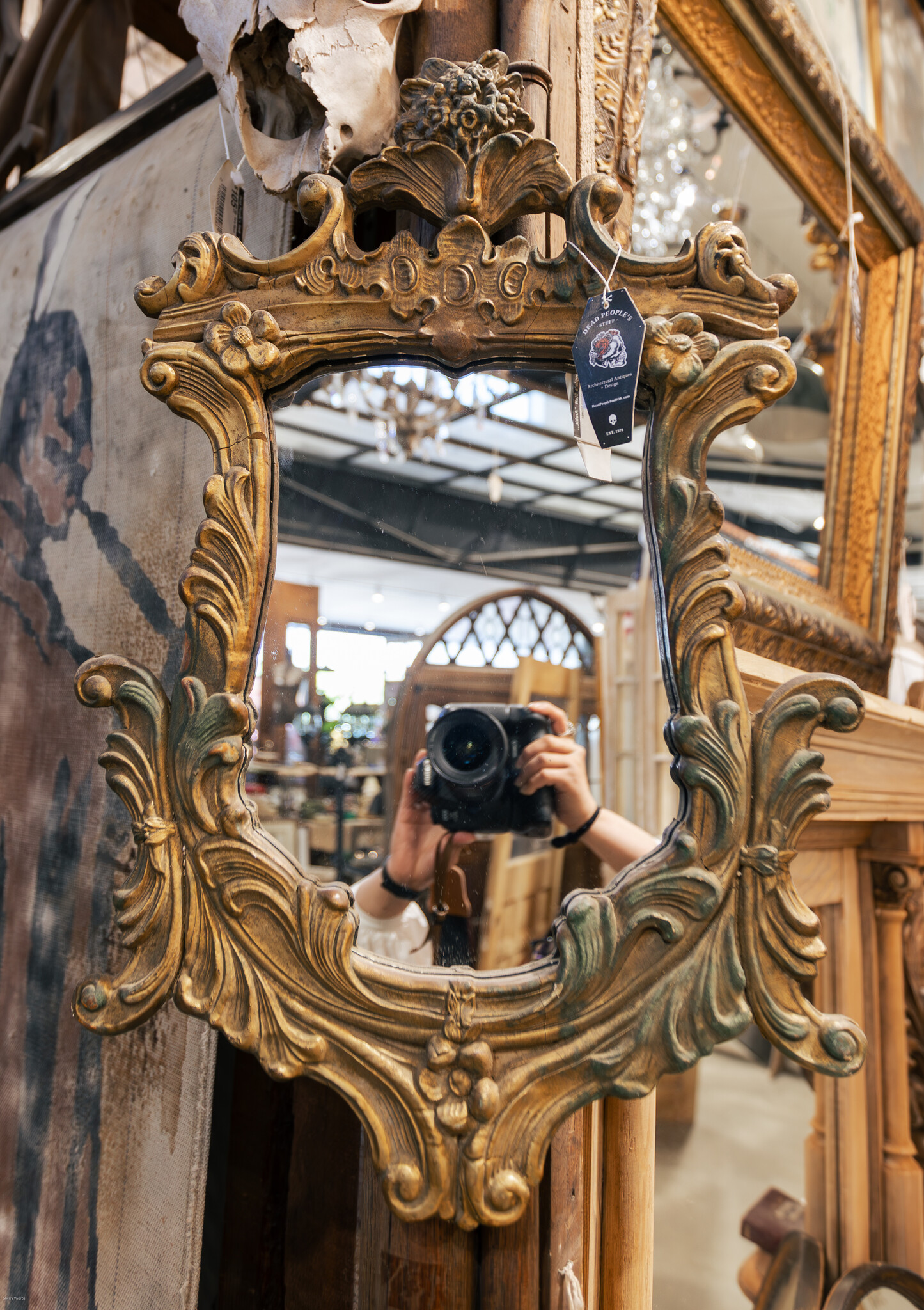 Rococo Mirror - Dead People's Stuff "Architectural Antiques + Design"