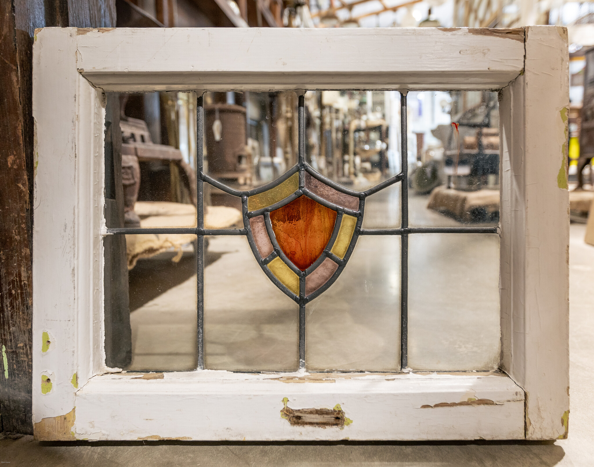 English Stained Glass Window - Dead People's Stuff "Architectural ...