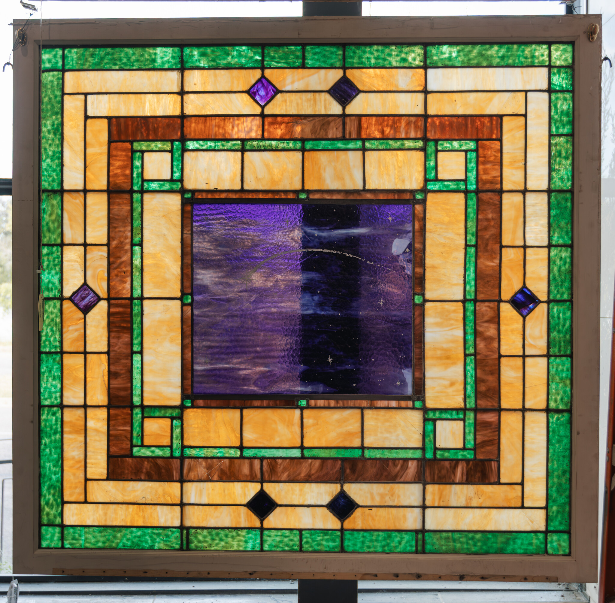 Large Stained Glass Window - Dead People's Stuff "Architectural ...