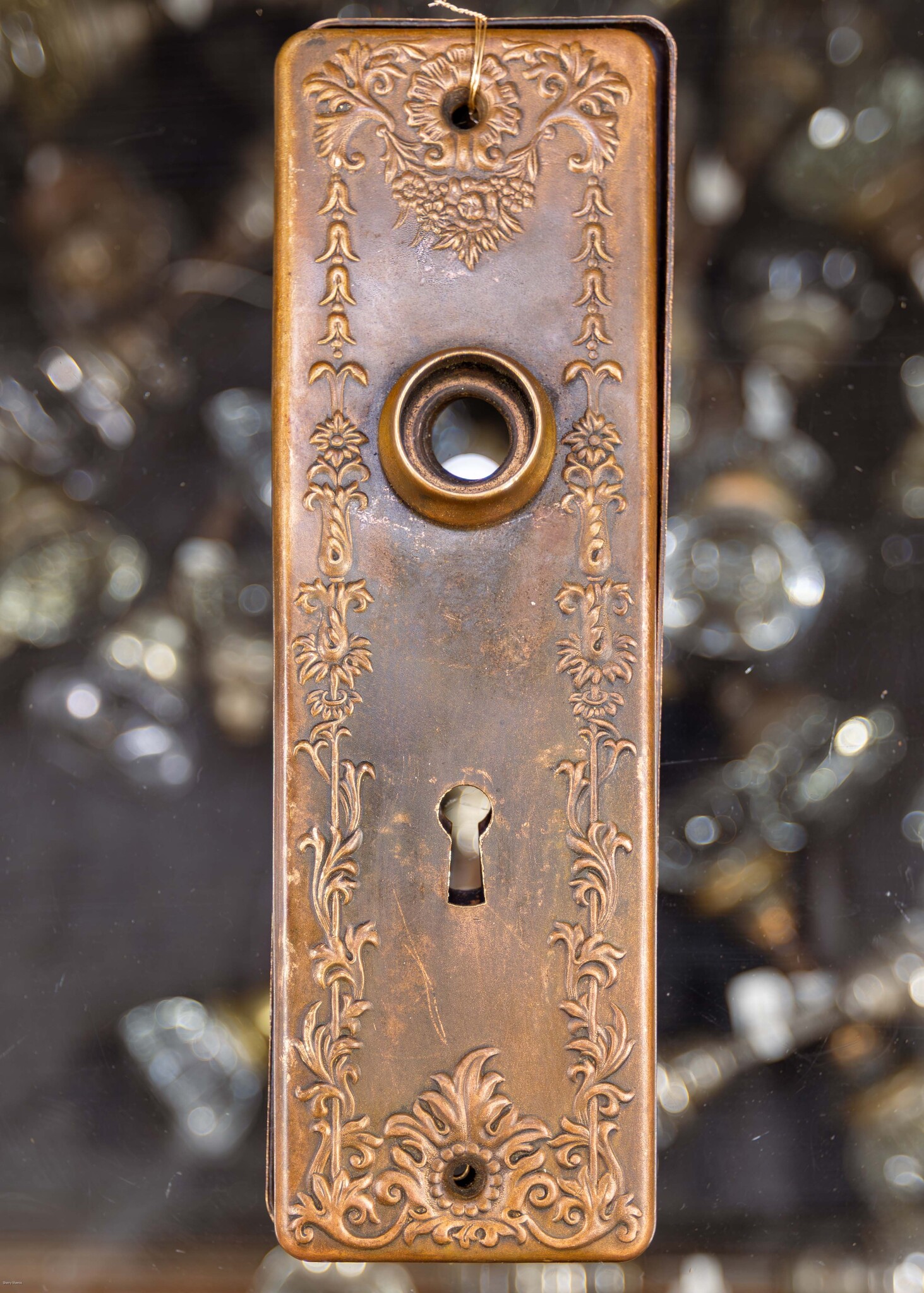 Large Rec. Art Nouveau Escutcheon Pair - Dead People's Stuff ...