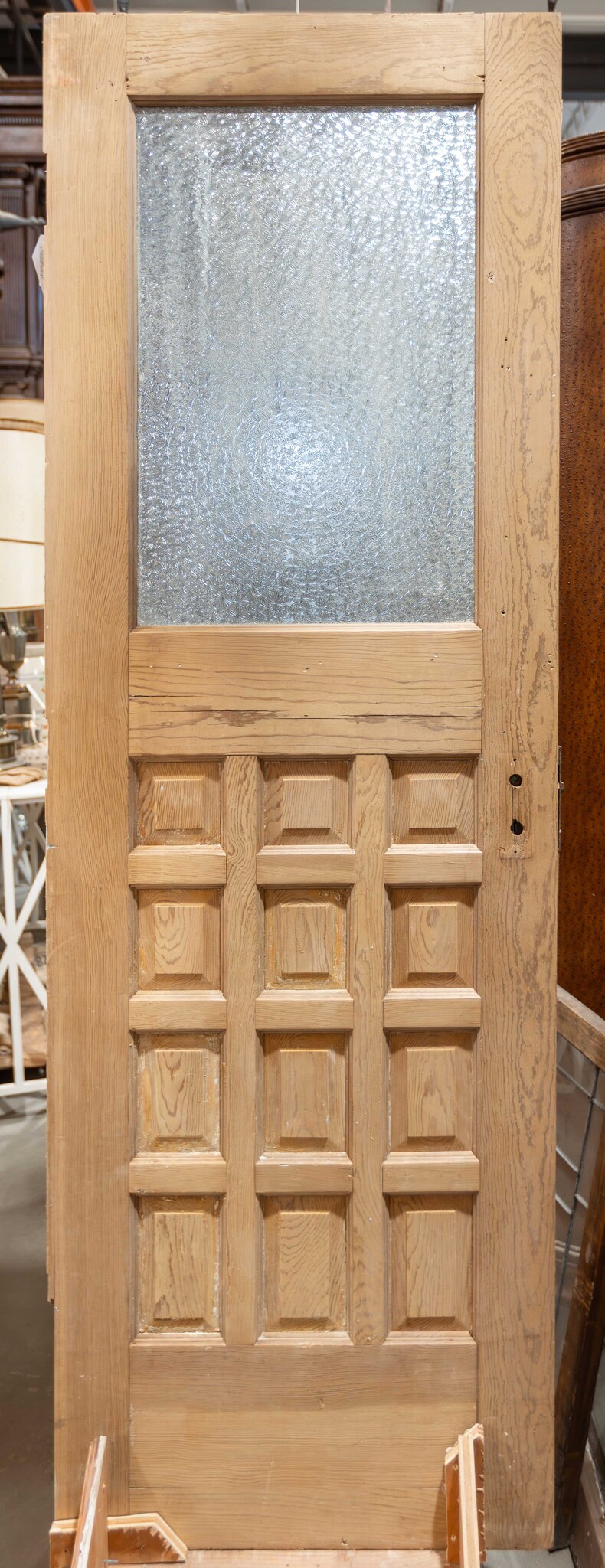 12 Panel Half Florentine Glass - Dead People's Stuff "Architectural ...