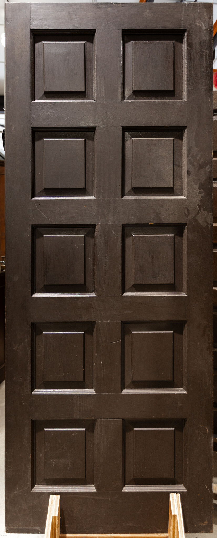Mahogany 10 Panel Door - Dead People's Stuff "Architectural Antiques ...