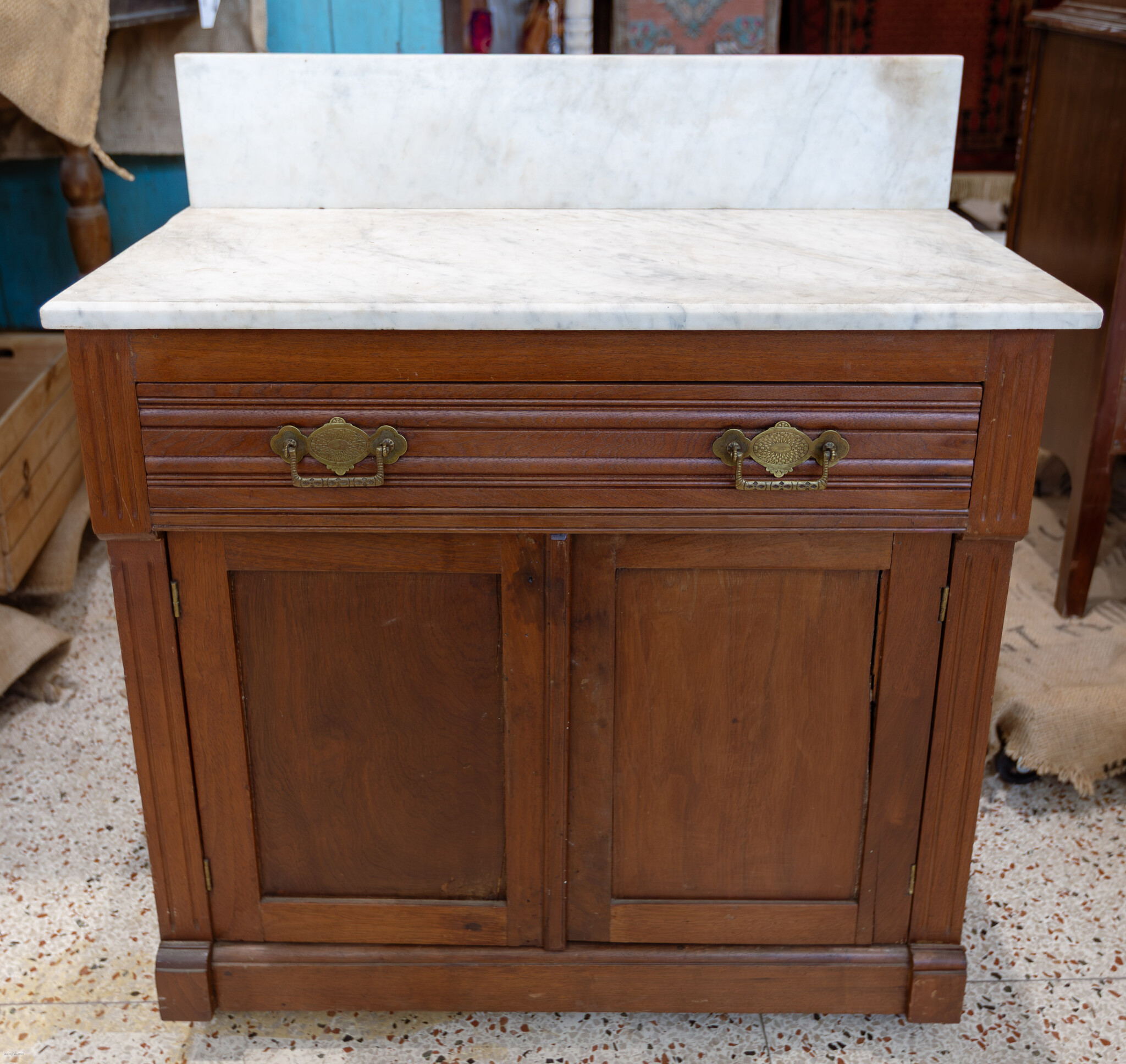 1890's East Lake Marble Dry Vanity - Dead People's Stuff "Architectural ...