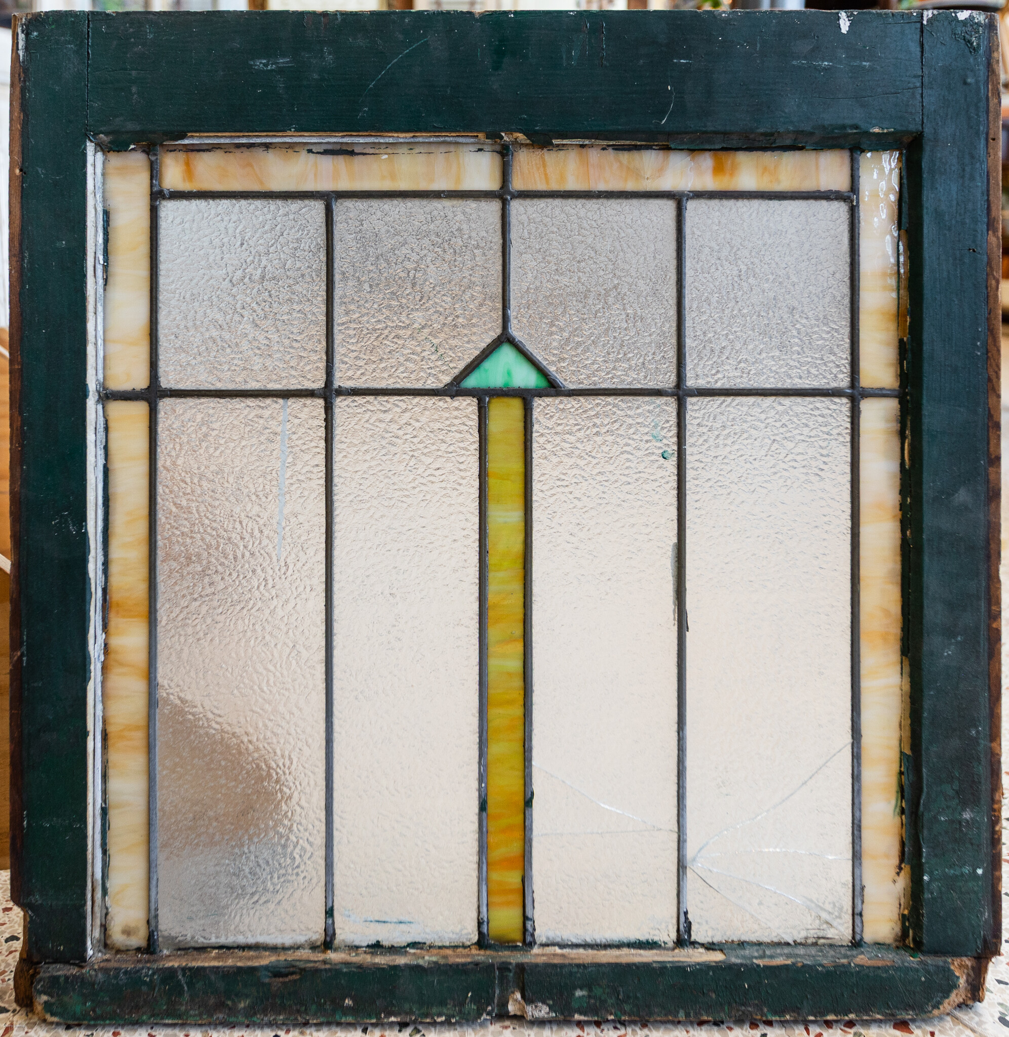 Arrow Stained Glass - Dead People's Stuff "Architectural Antiques + Design"