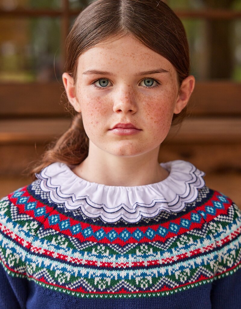 Highlands Fair Isle Sweater - Tip Toes