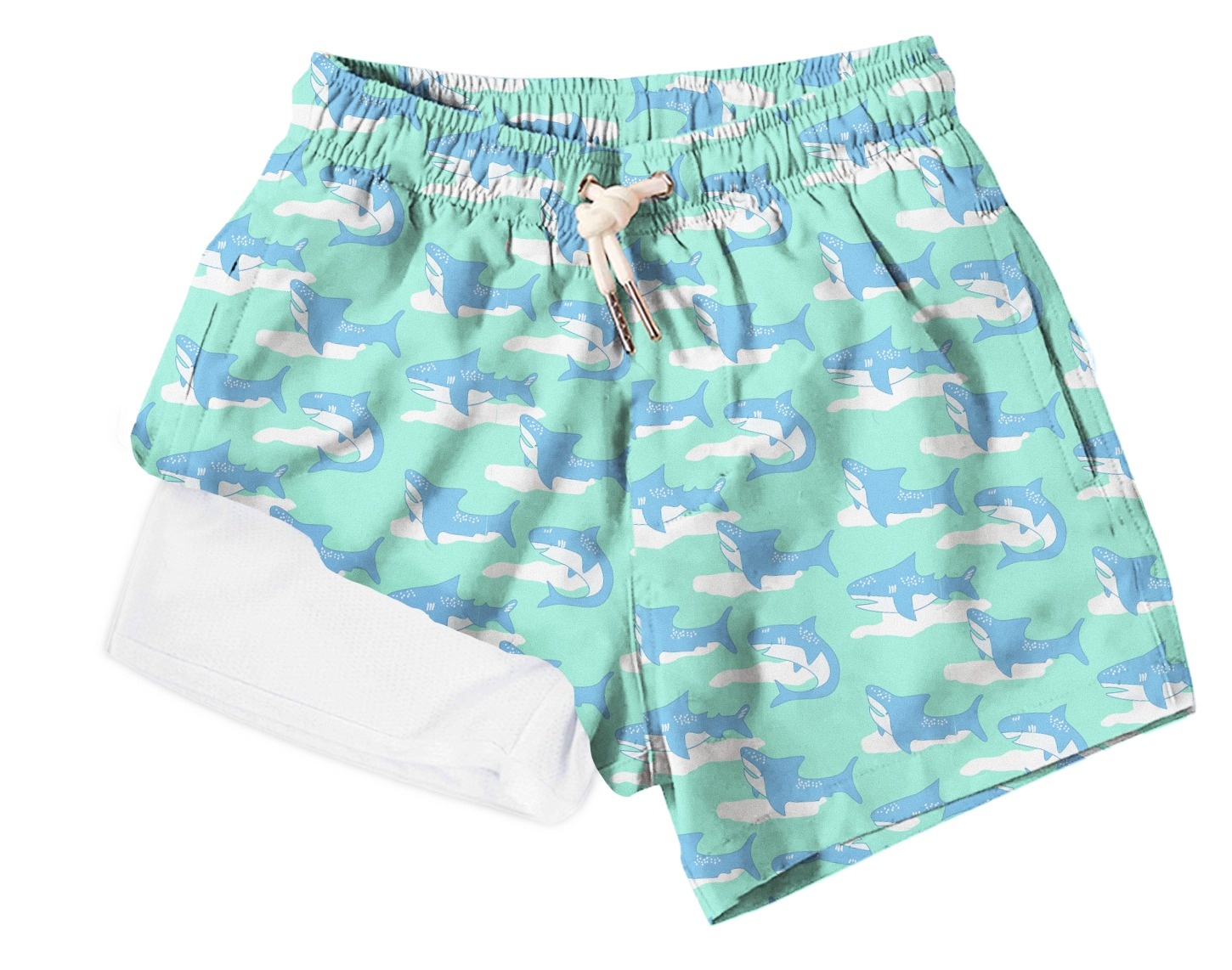 Jaws Swim Trunks - Tip Toes