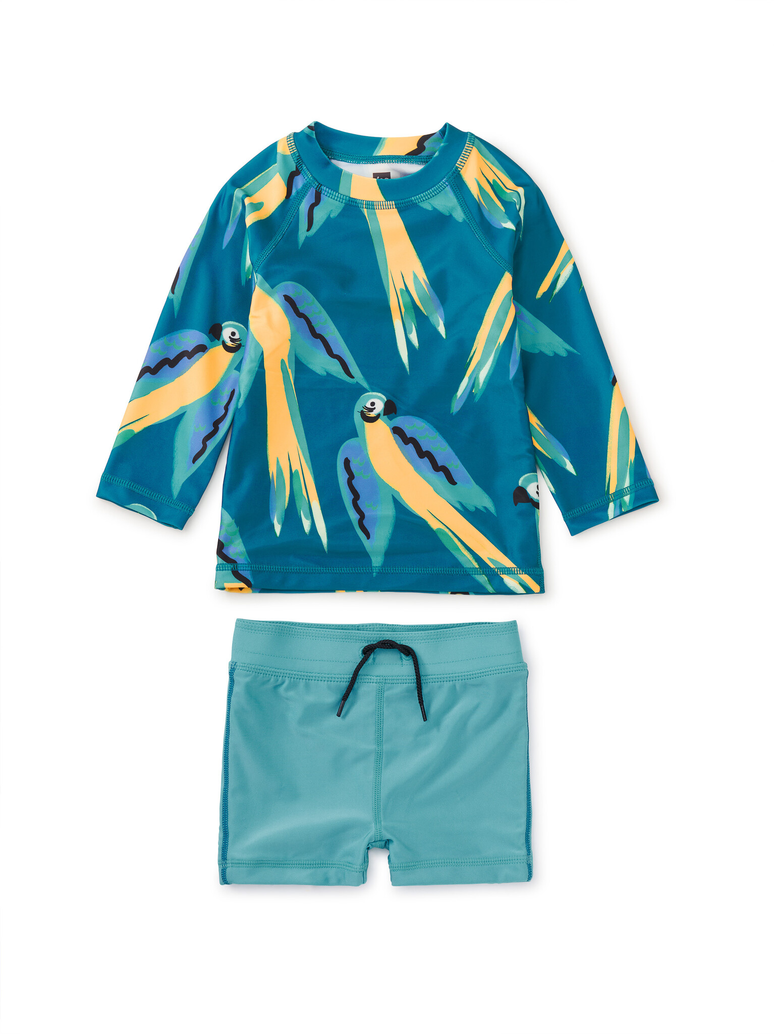 Rash Guard Baby Swim Set Tiled Turtles - Tip Toes