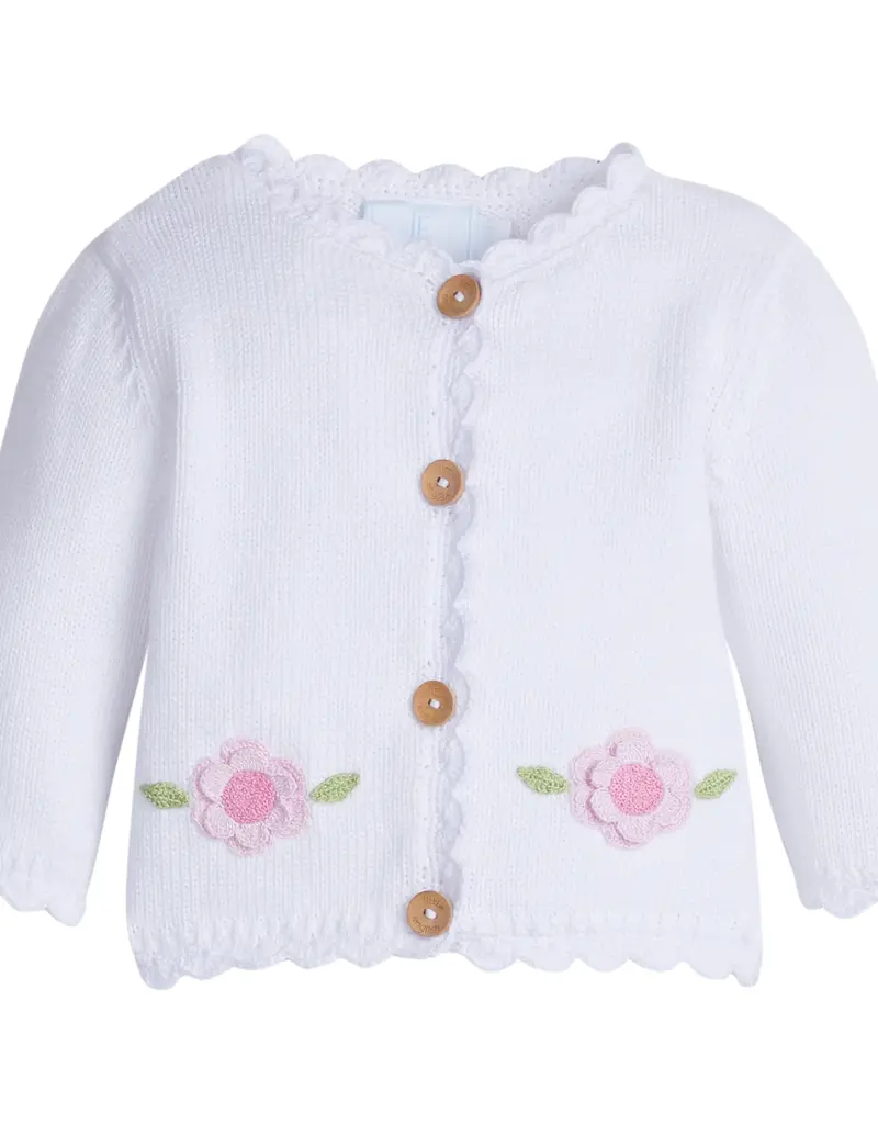 Crochet Cardigan Rose - Tip Toes