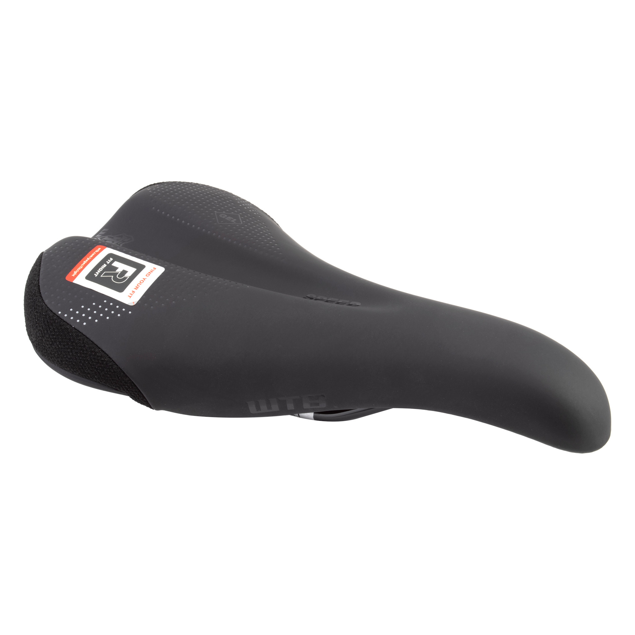 WTB Speed CroMoly Medium Black Saddle [W065-0626] - Cycle Quest Inc