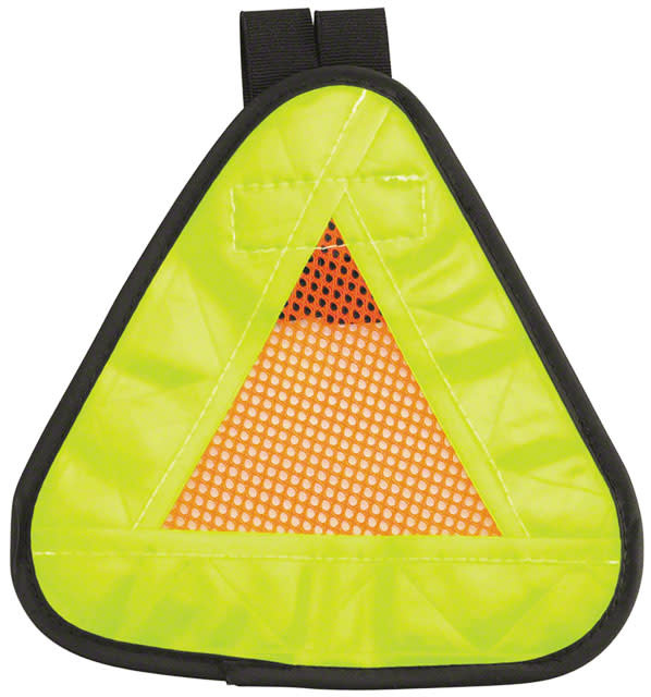 Aardvark Reflective Triangle Yield Symbol 7x7" with Velcro Strap ...