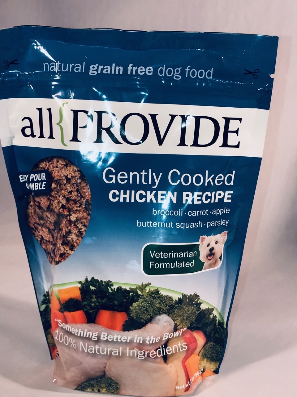 All Provide Frozen Gently Cooked Chicken 2lb - Pet in the City