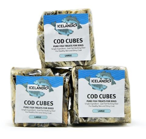 Icelandic Cod Skin Cubes - Pet in the City