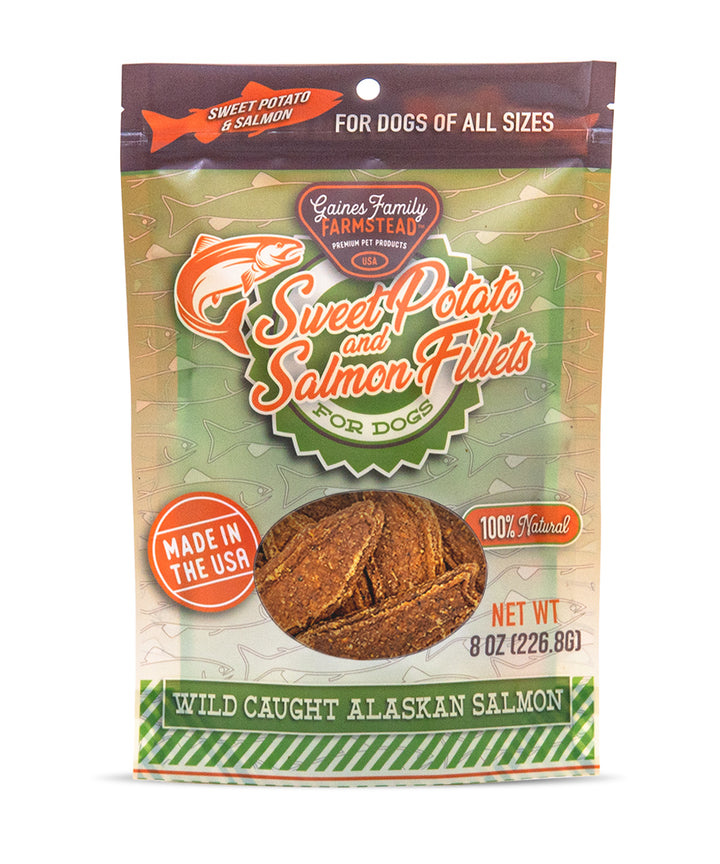 Gaines Sweet Potato & Salmon Filet 8oz - Pet in the City
