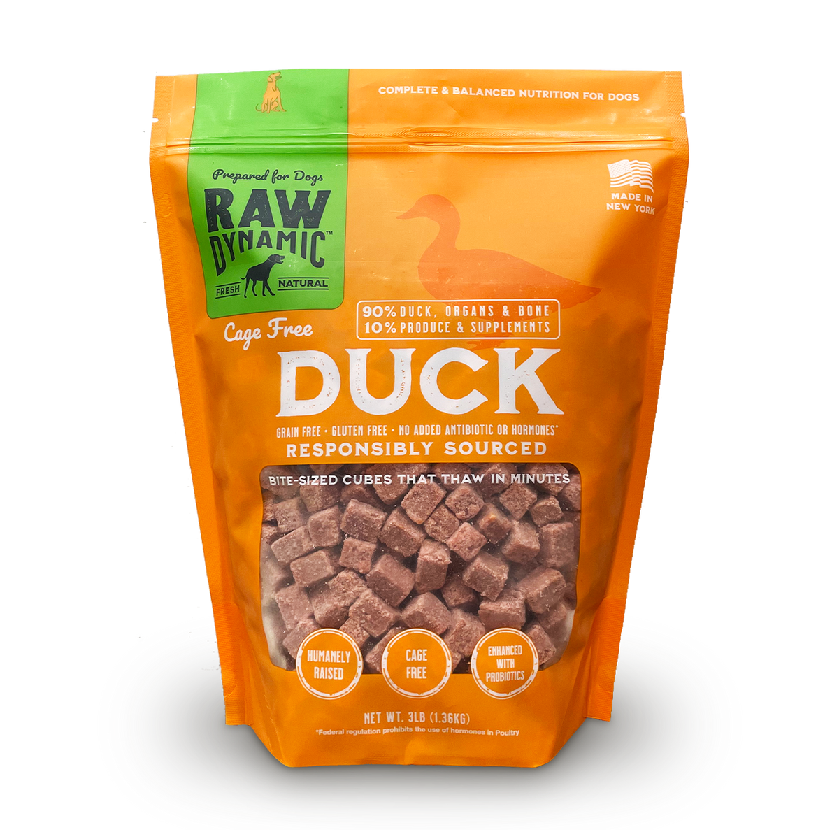 Raw Dynamic Frozen Duck - Pet in the City