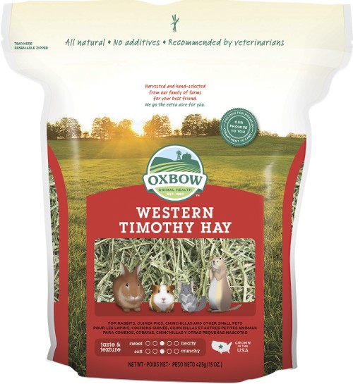Oxbow Western Timothy Hay 15oz - Pet in the City