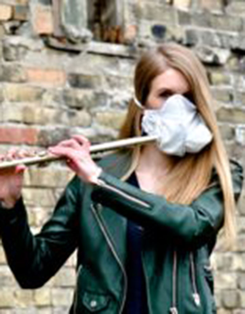Torpedo Bags FluteChute Playing Mask for Flautists - Virtuosity