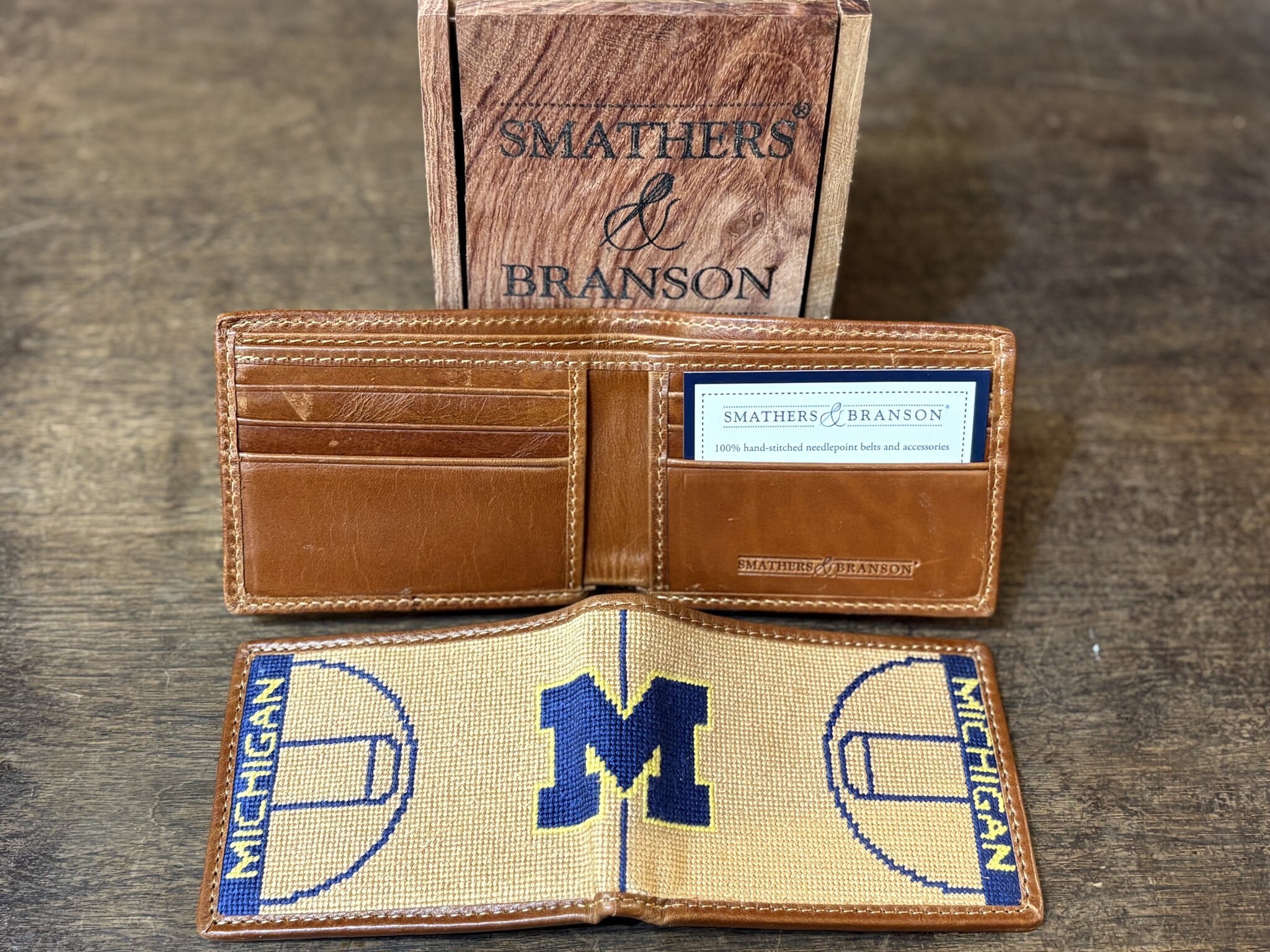 Smathers & Branson Crisler Center Wallet - Van Boven