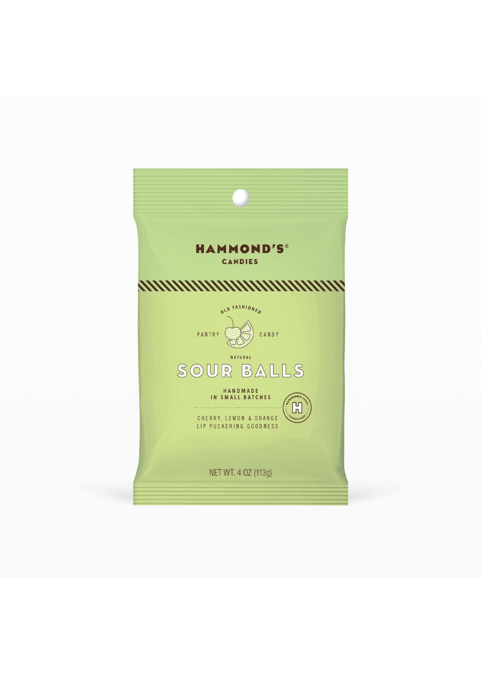 Hammond's Drops: Natural Sour Balls 4oz. Bag - The Kitchen Table