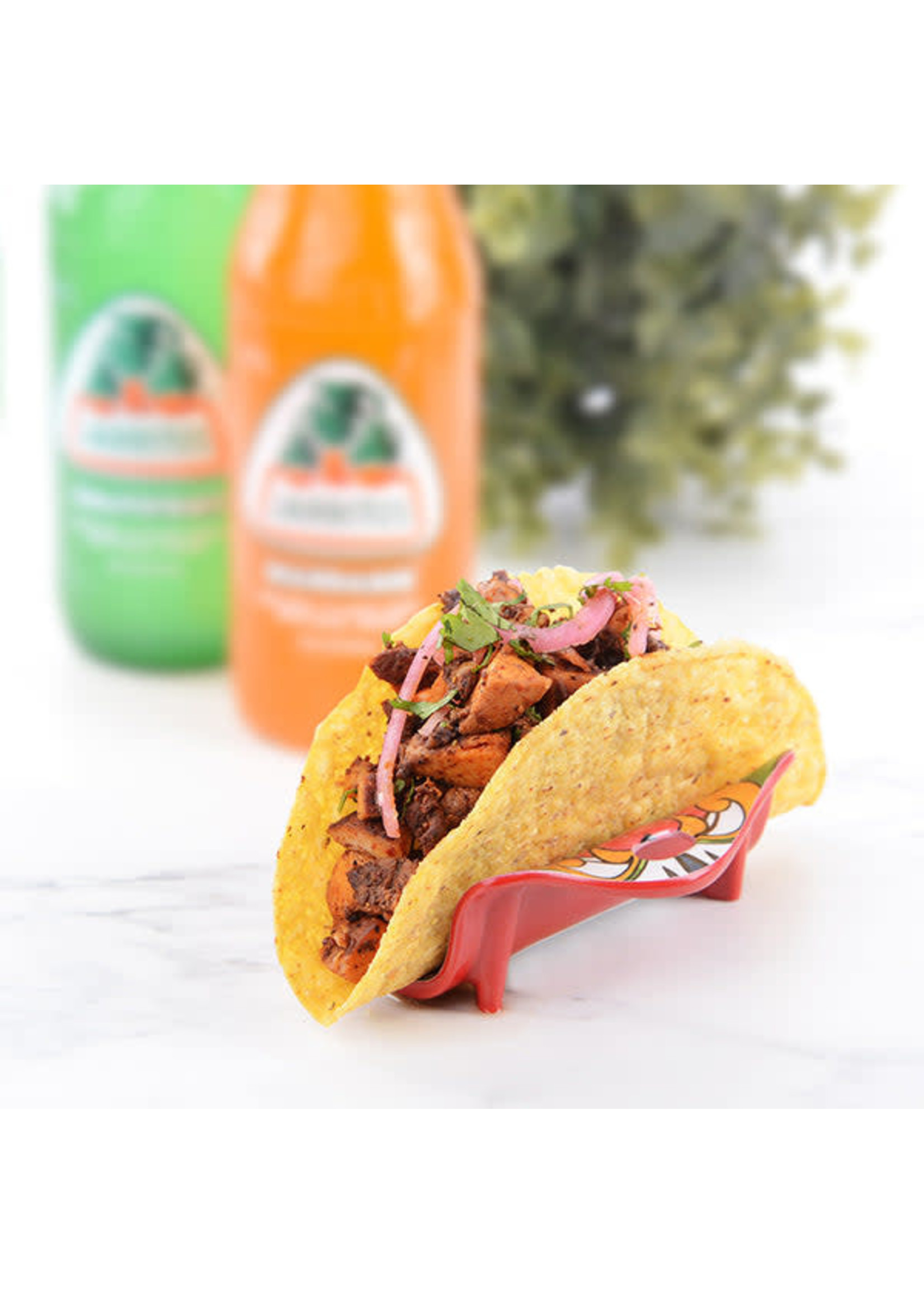 Prepara Taco Holder Single - Red - The Kitchen Table