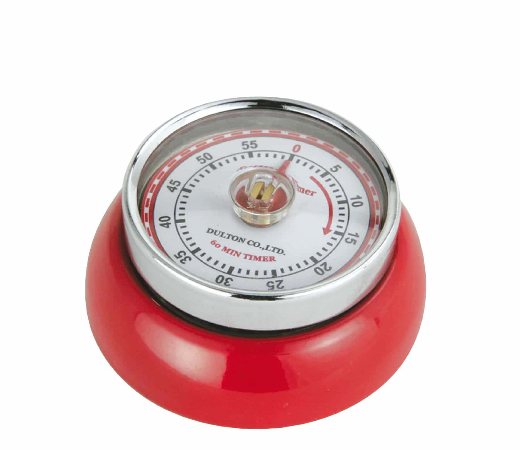 Red Retro Kitchen Timer - The Kitchen Table
