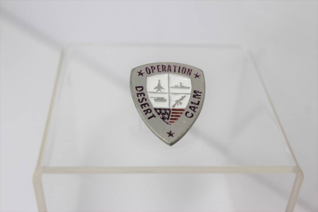 Operation Desert Calm/Thunder/Storm Lapel Pin - Stars & Stripes, The ...