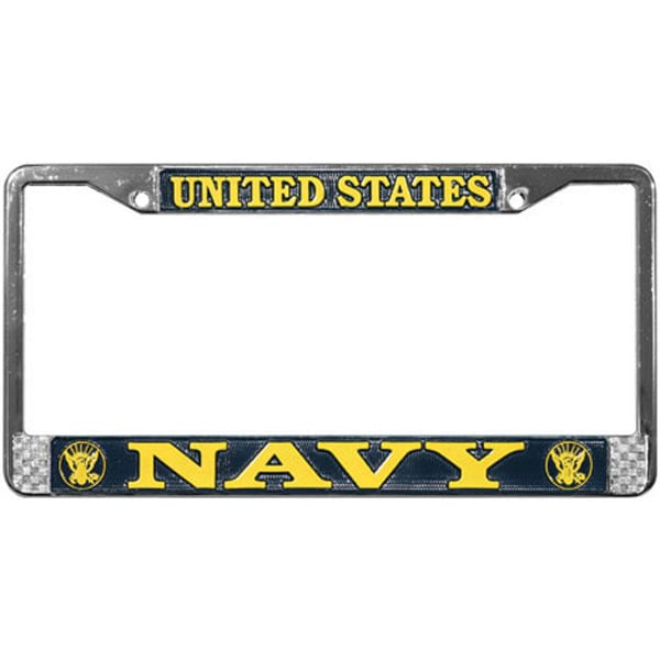 United States Navy License Plate - Stars & Stripes, The Flag Store
