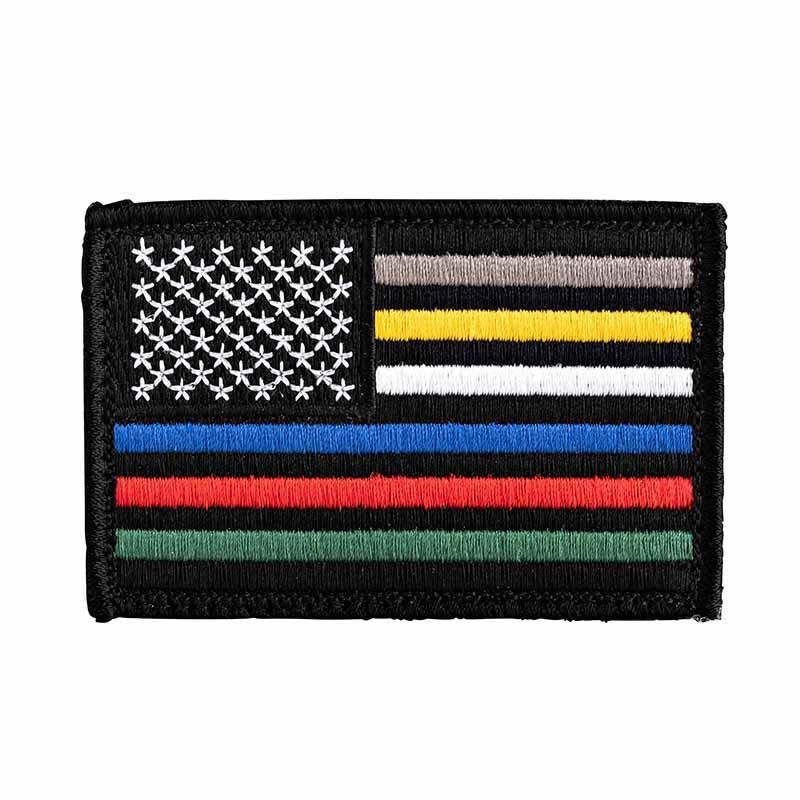 First Responder Patch - Stars & Stripes, The Flag Store
