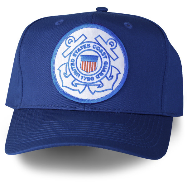 Coast Guard Baseball Cap w/ Patch Royal Blue - Stars & Stripes, The ...