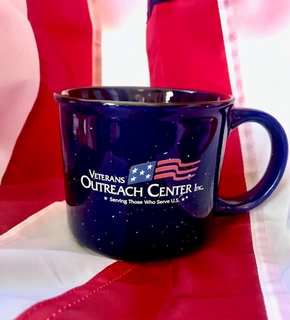 VOC Logo 13oz Ceramic Mug - Stars & Stripes, The Flag Store