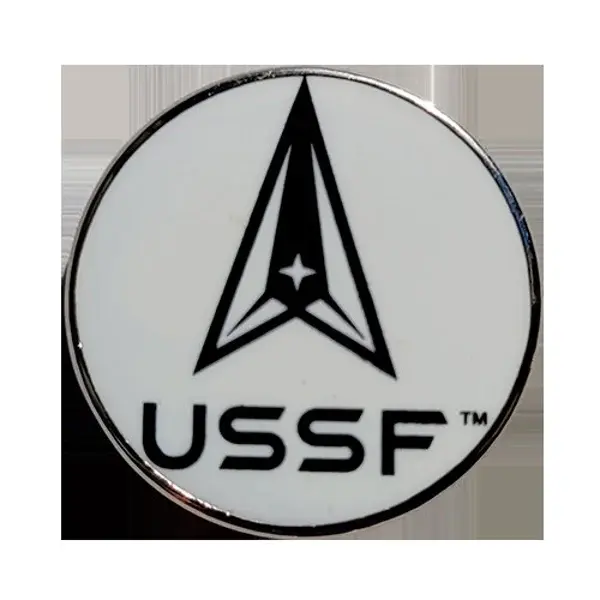 United States Space Force (USSF) Design on 3/4" Lapel Pin - Stars ...
