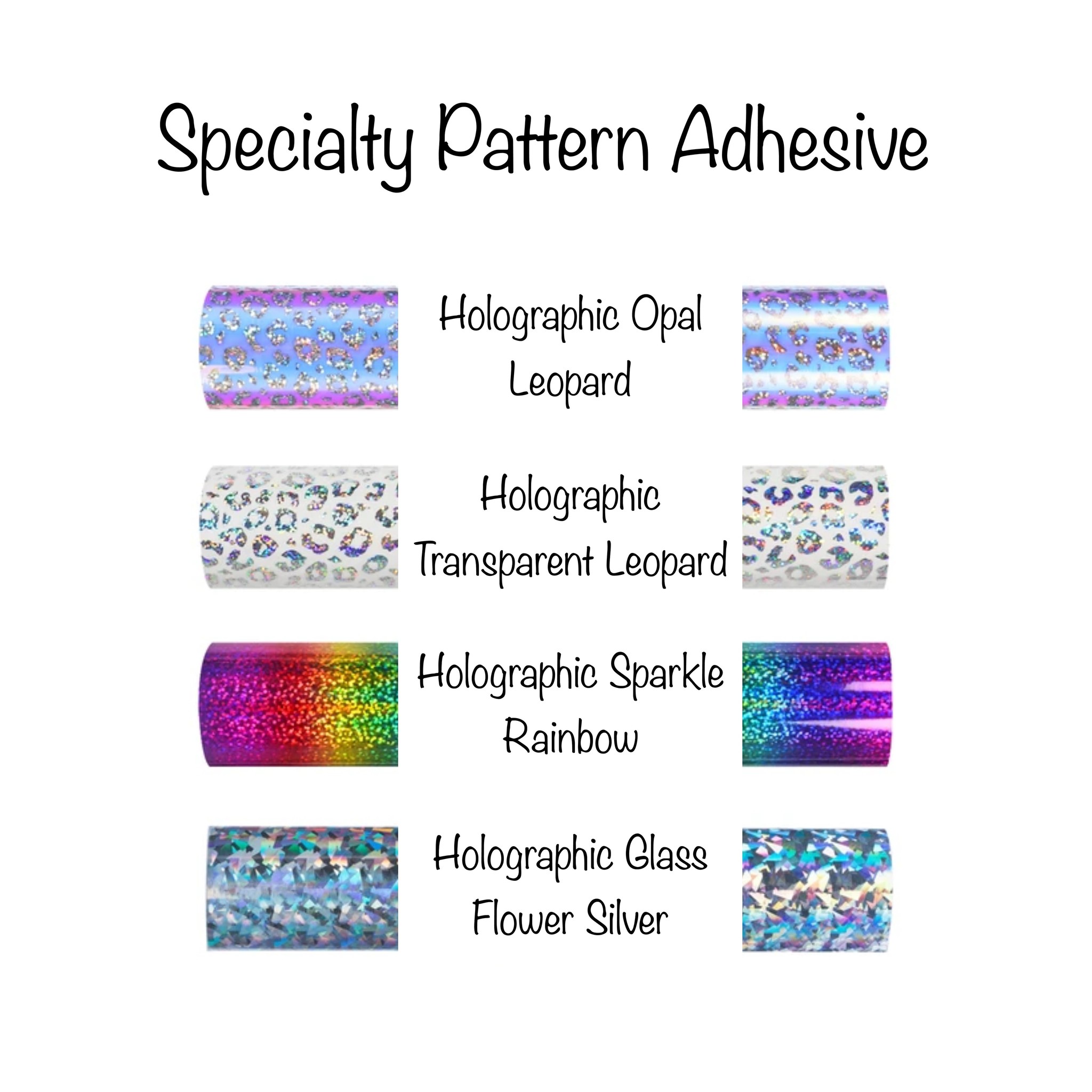 Patterned Adhesive Permanent Vinyl (12x12 Sheet) - Crafty Shack of ...