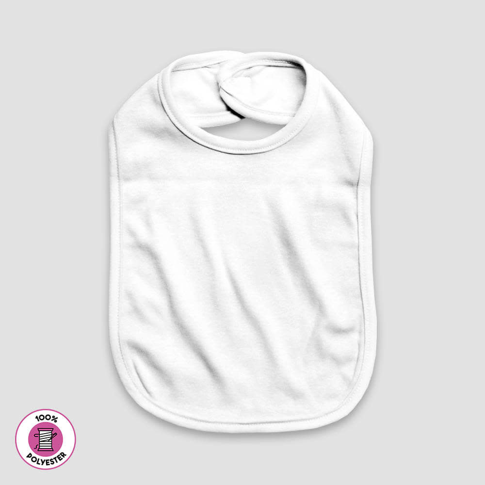LG-Sublimation Baby Bib – 2 Ply - Crafty Shack of Ascension LLC