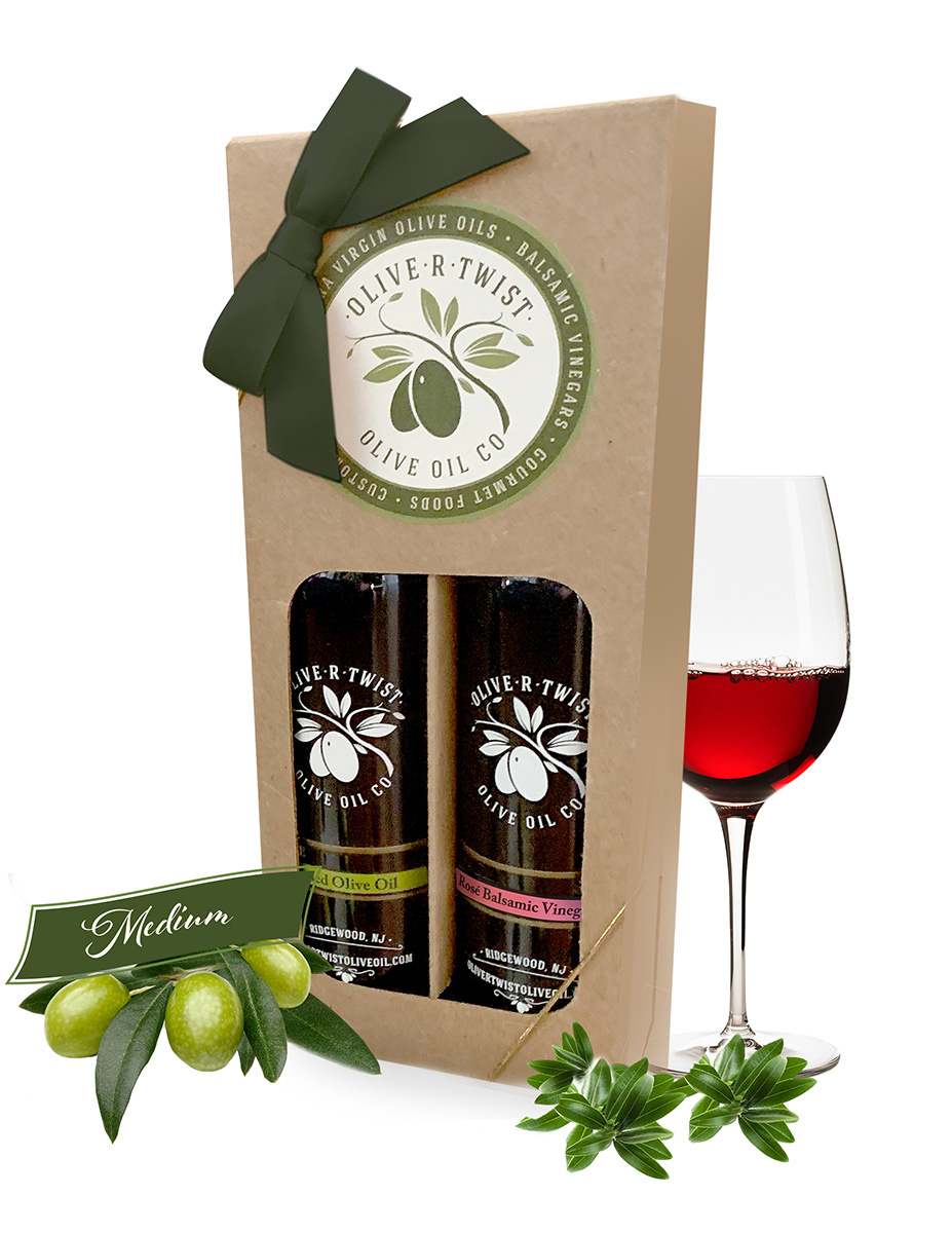 'Rose' All Day' Gift Set - Olive R Twist Olive Oil Co