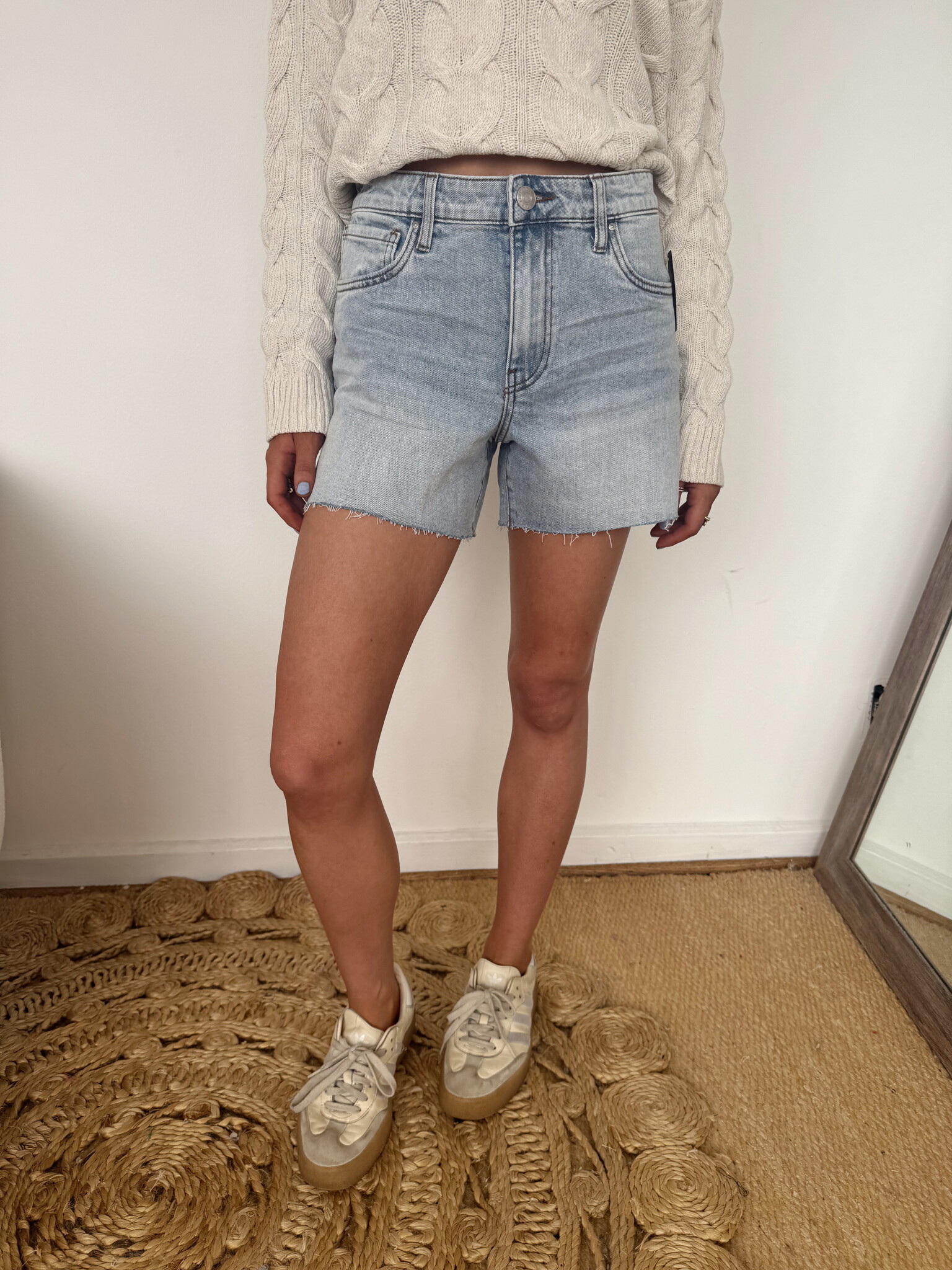 KUT Jane High Rise Long Short - Women’s Clothing | The Pink Turtle