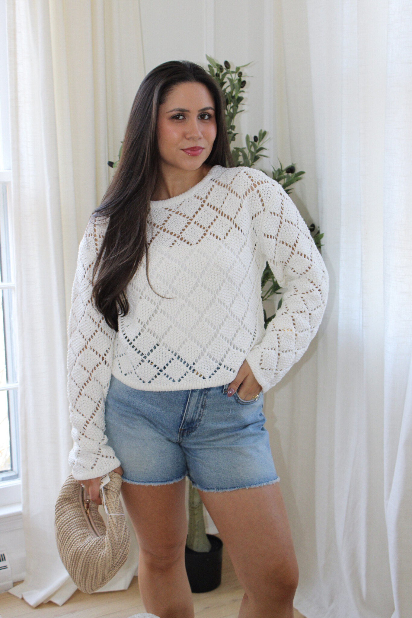 Z Supply Hullen Crochet Sweater - Women’s Clothing | The Pink Turtle