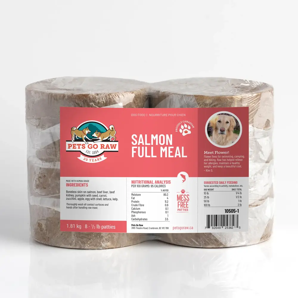 *New* BULK Pets Go Raw Salmon Full Meal 24 lb - Paw Street Market