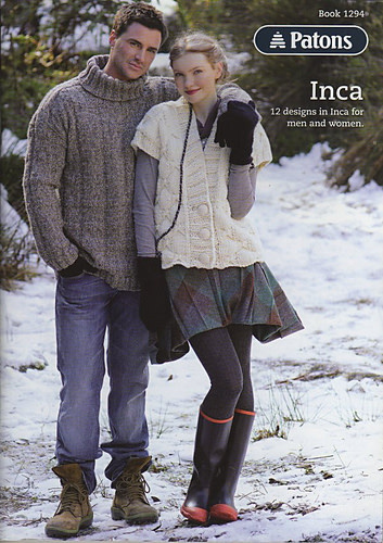 Patons Book Inca 1294 - 12 Stylish Patterns for Men & Women - Leongatha ...