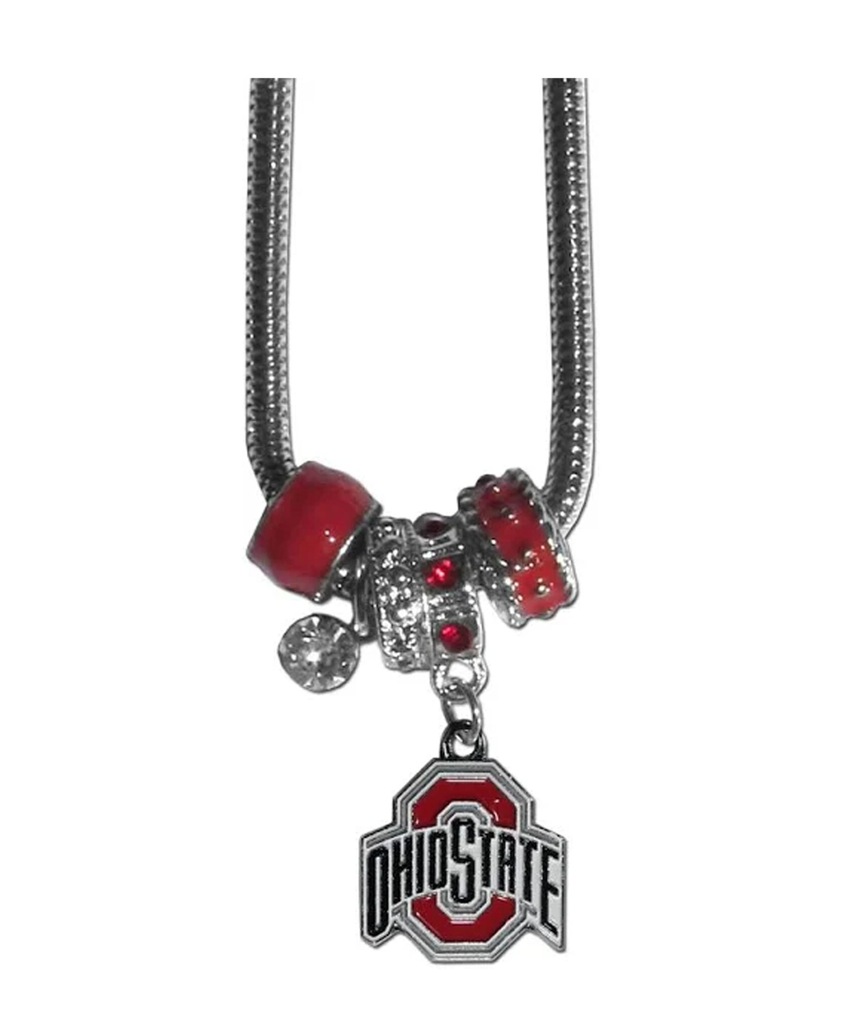 Ohio State Buckeyes 5 Bead Necklace - Everything Buckeyes