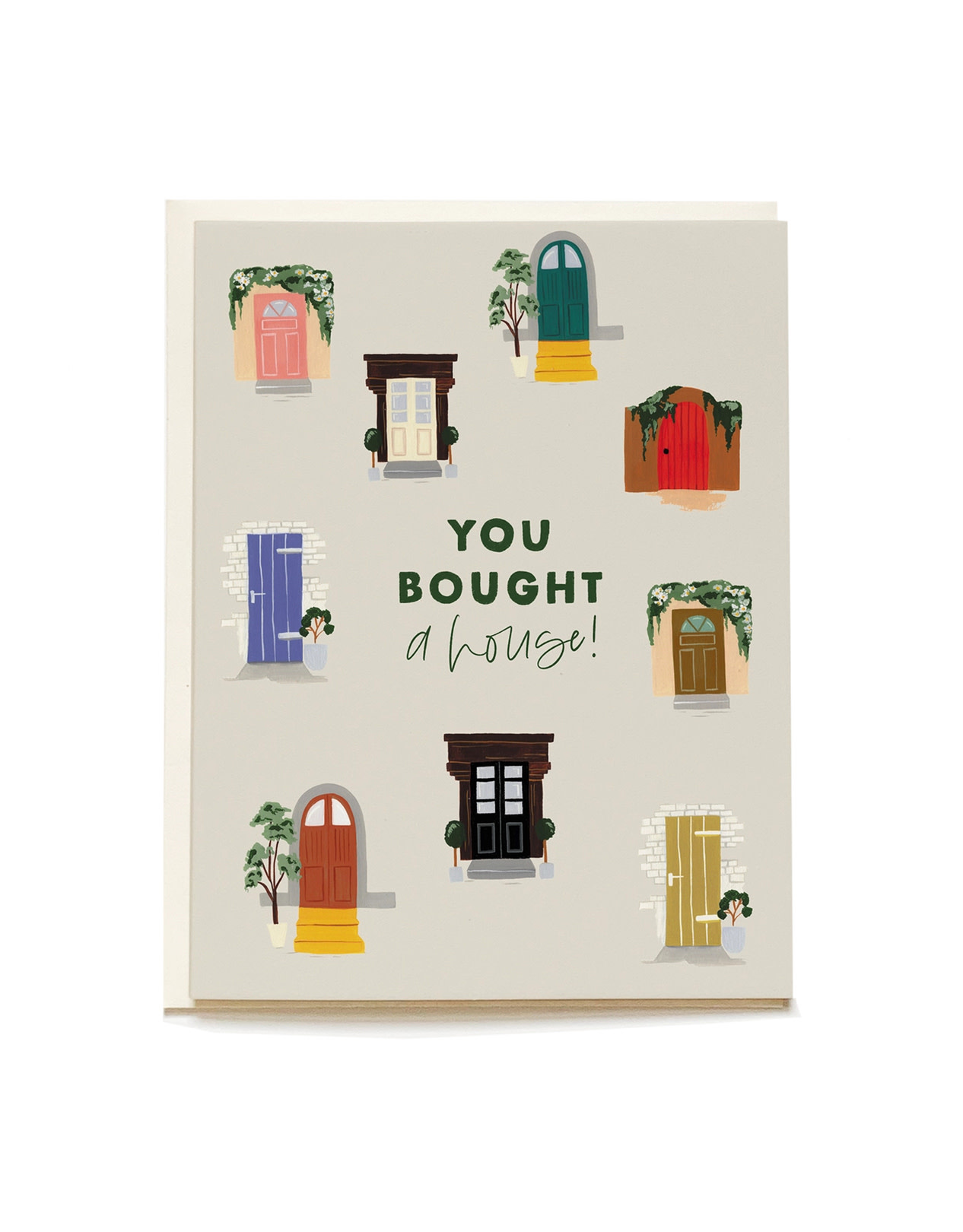 New House Front Doors Card from HumanKind Fair Trade - HumanKind Fair Trade