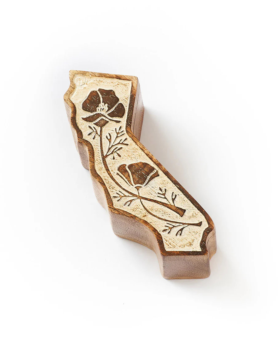 California State Poppy Keepsake Box from HumanKind Fair Trade ...