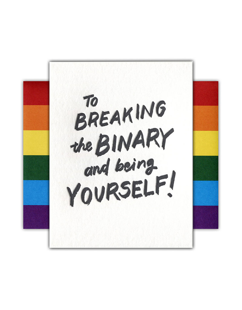 Breaking the Binary Card from HumanKind Fair Trade - HumanKind Fair Trade