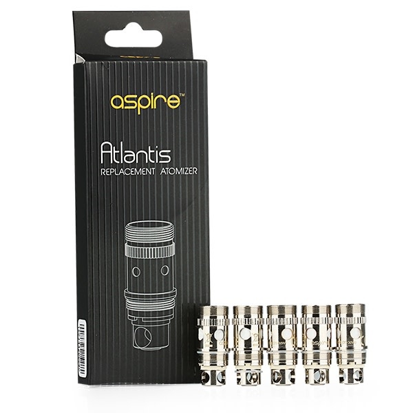 Aspire Aspire - Coil Atomizer Atlantis 1.0ohm - TGR-NOW Smoke Vape ...