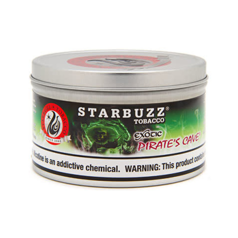 Starbuzz Hookah Tobacco Pirates Cave 100 Grams Tgr Now Smoke Vape