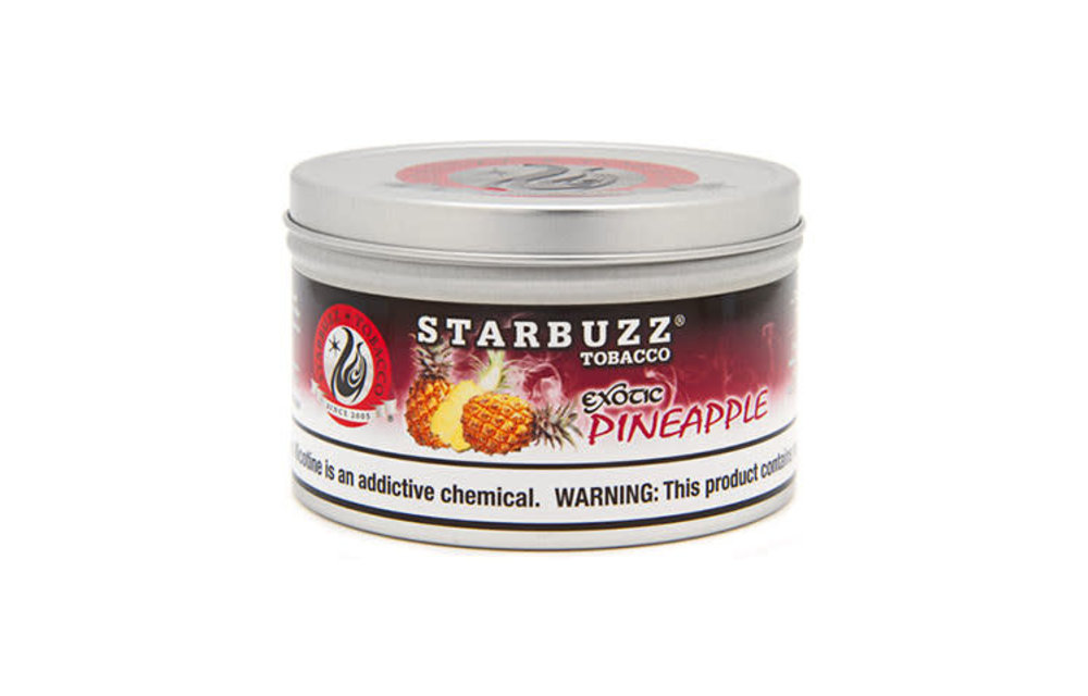Starbuzz Hookah Tobacco Pineapple 100 Grams Tgr Now Smoke Vape