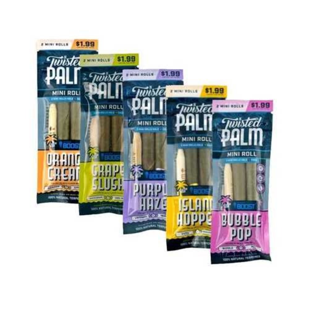 Twisted Palm - Herbal Wraps Mini Rolls - TGR-NOW Smoke Vape Delivery ...