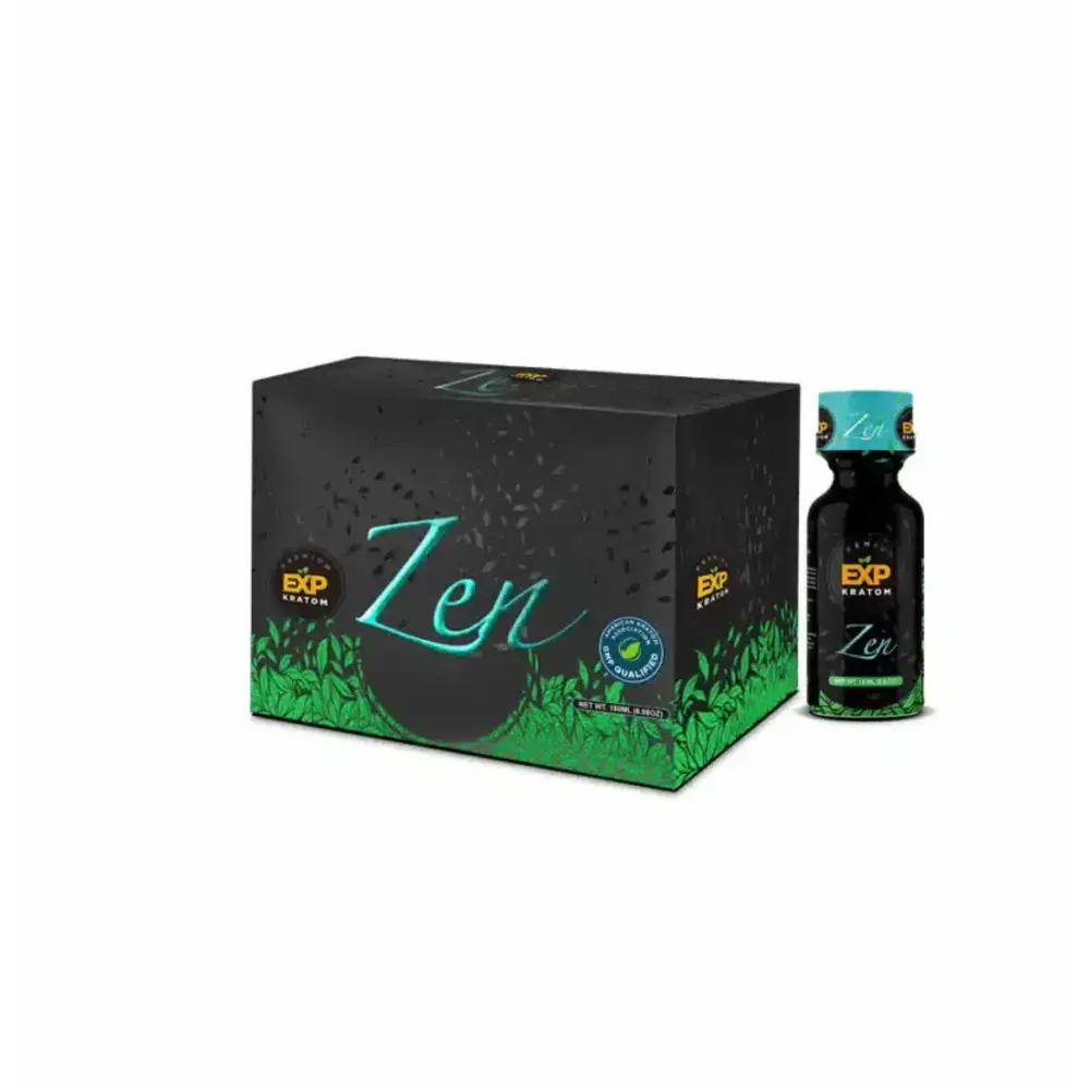 Experience Botanicals EXP Kratom - Zen Premium Kratom Shot 15ml - TGR ...