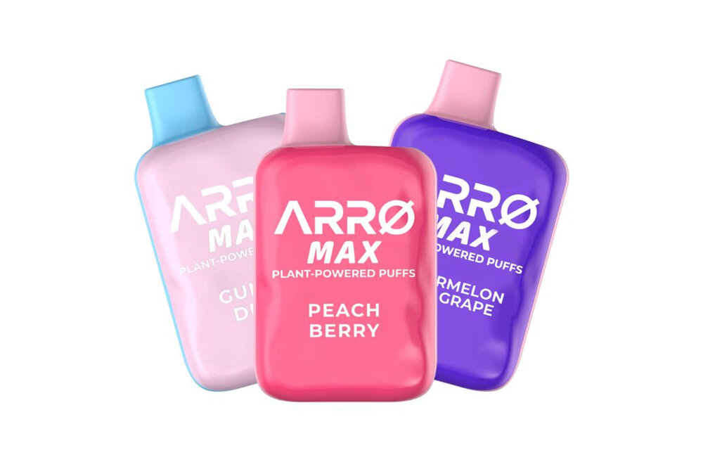 Arro Max - Disposable Vape Pen No Nicotine 5000 - TGR-NOW Smoke Vape ...