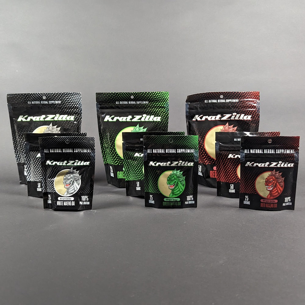 Kratzilla - Kratom Powder Green Maeng Da 25g - TGR-NOW Smoke Vape ...