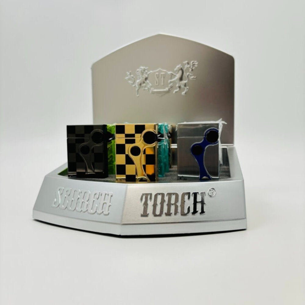Scorch Torch - Dual Torch Lighter w/ Refill 61755 - TGR-NOW Smoke Vape ...