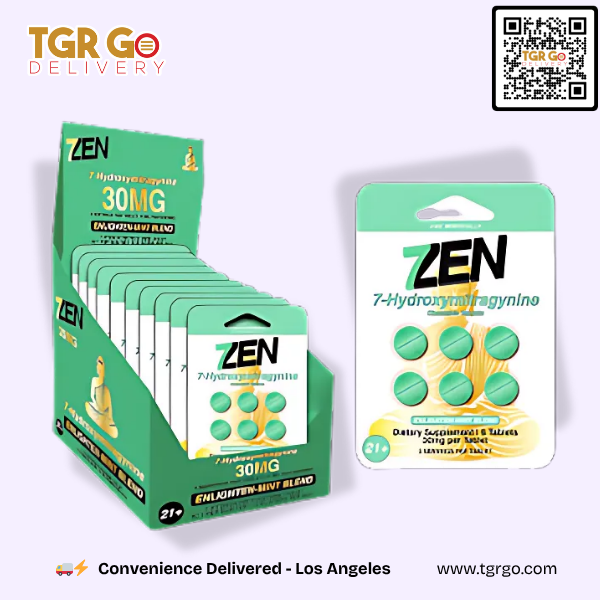7Zen - 7 Hydroxymitragynine Extract Tablets 30mg 3ct Enlighten-Mint ...